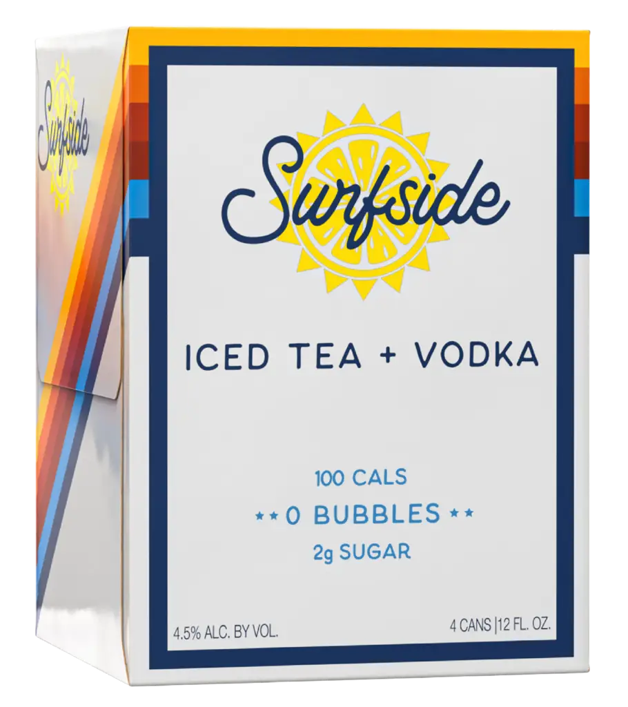 Iced Tea + Vodka 4 Pack: Surfside's Best Selling Flavor