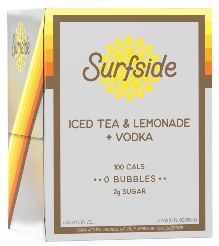 Surfside Iced Tea & Lemonade + Vodka 4 Pack - A Delicious Duo