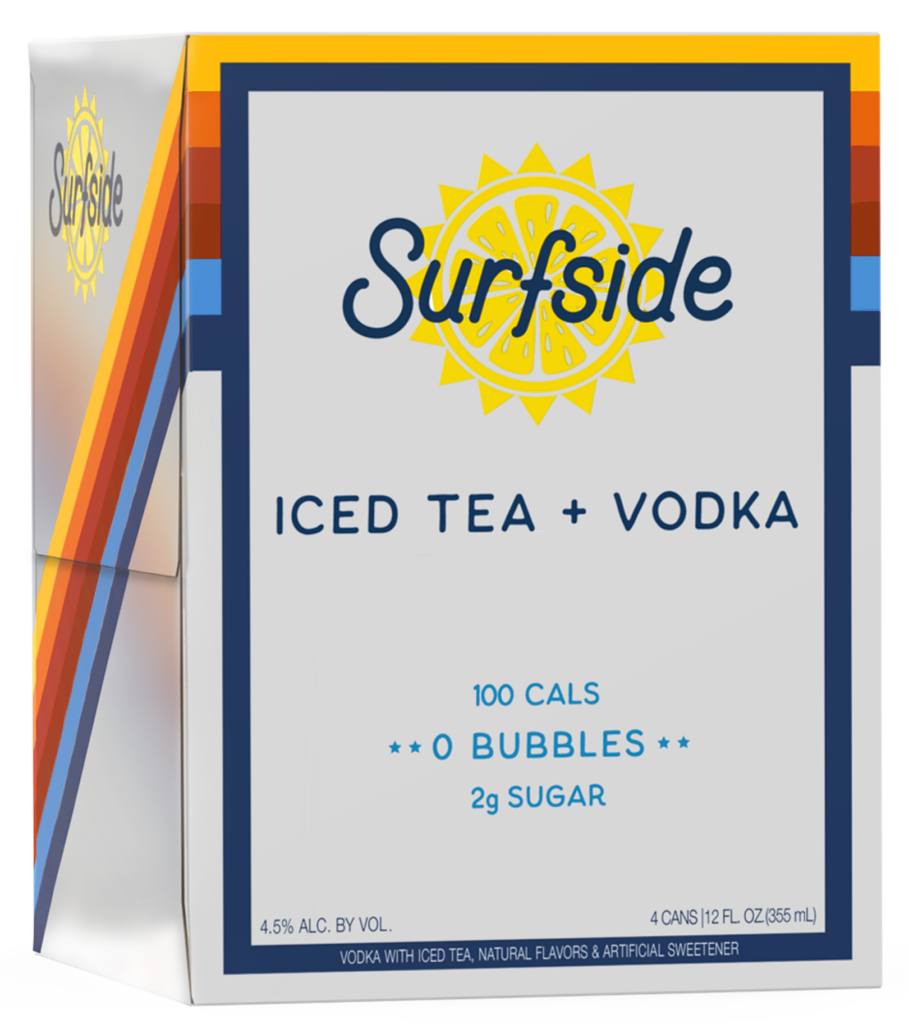 Iced Tea + Vodka 4 Pack: Surfside's Best Selling Flavor
