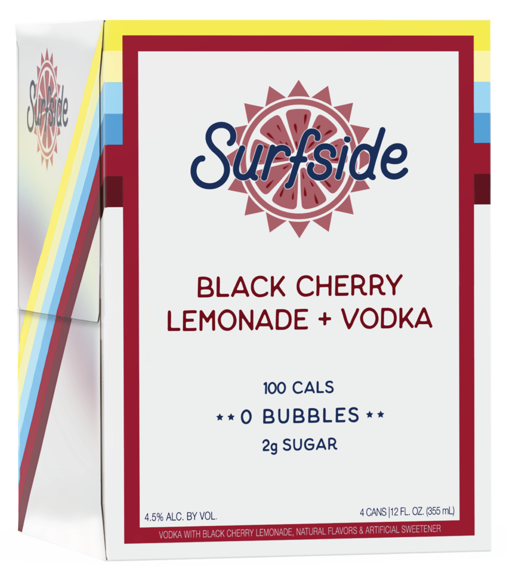 Best Selling Surfside - Black Cherry Lemonade + Vodka 4 Pack