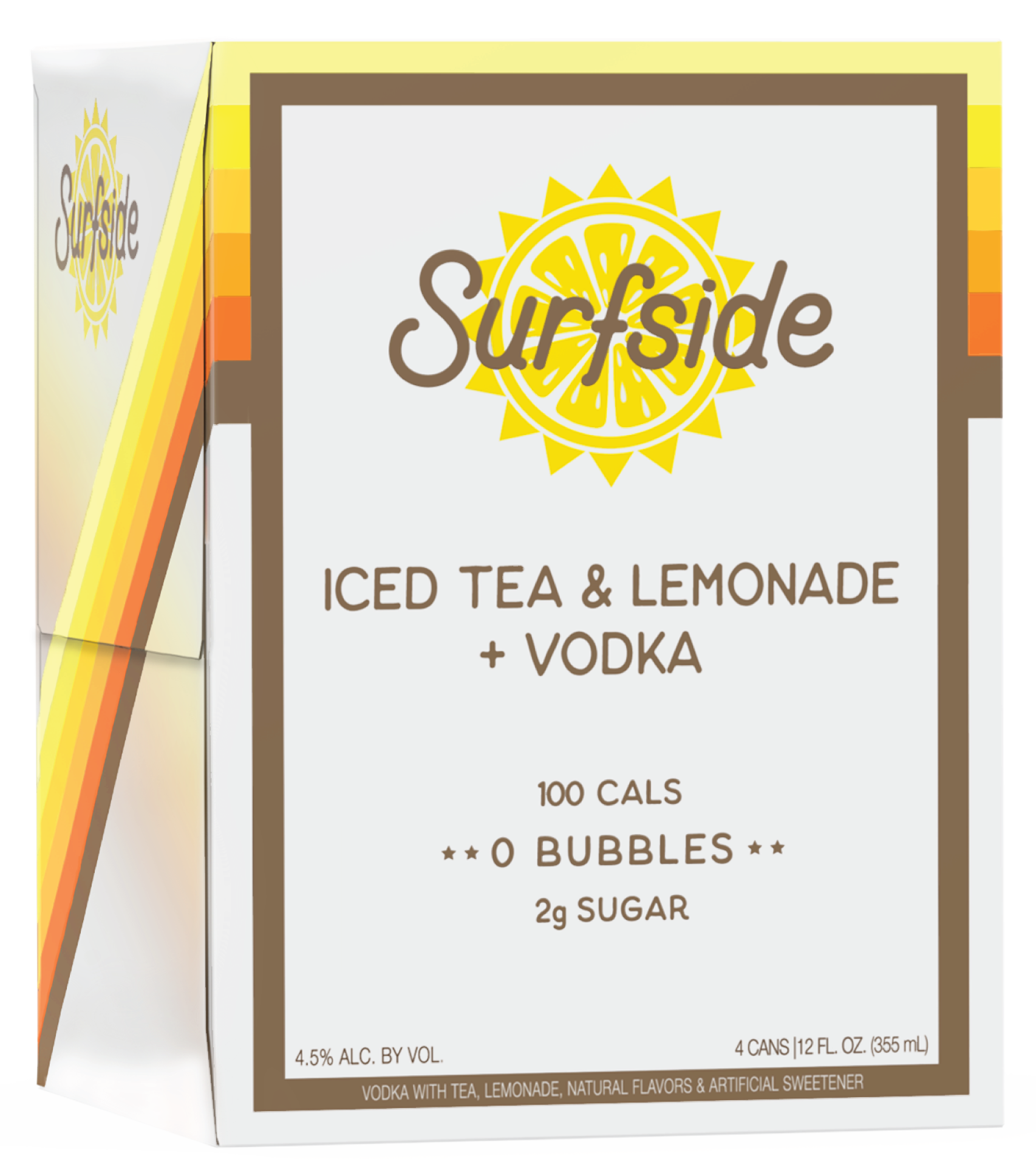 Surfside Iced Tea & Lemonade + Vodka 4 Pack - A Delicious Duo