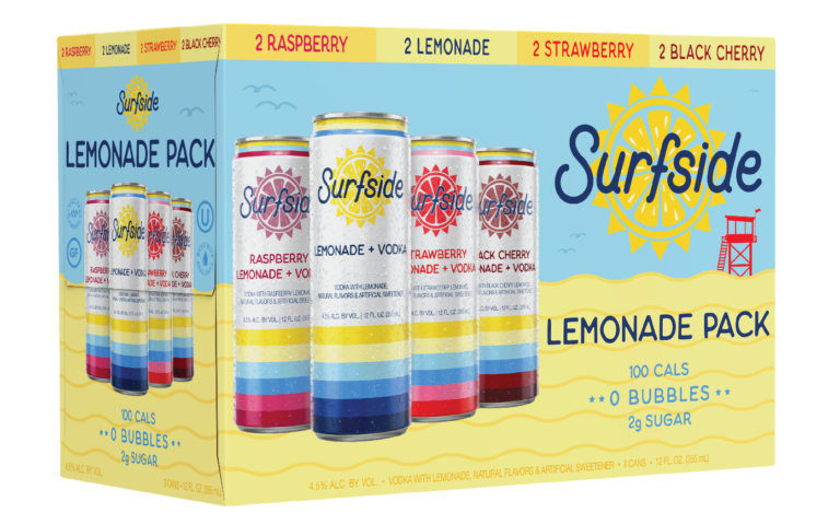 Surfside Lemonade + Vodka Pack - 4 Delicious Flavors