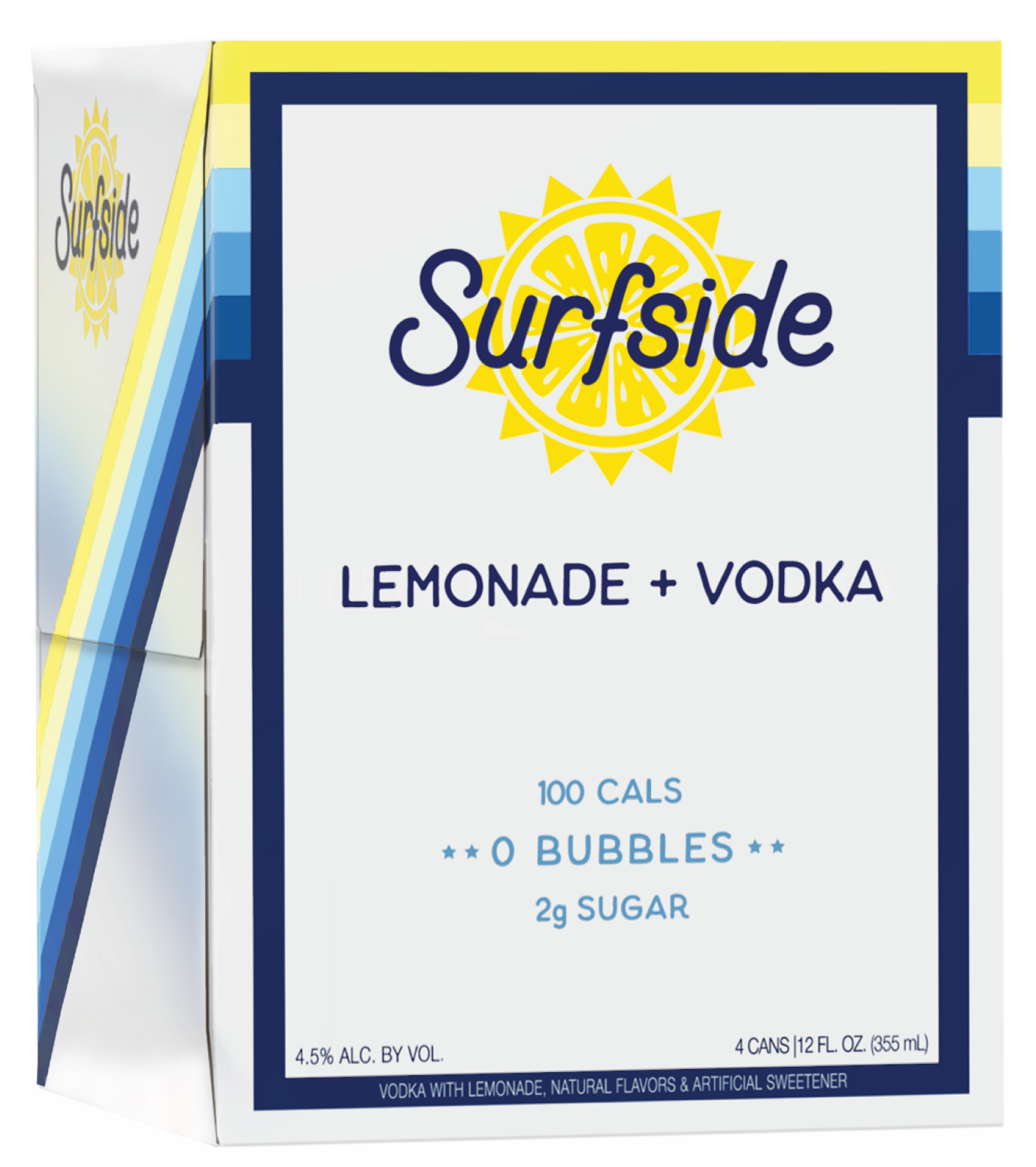 Delicious Surfside Lemonade + Vodka 4 Pack