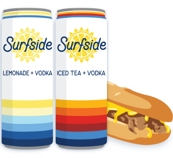 Drink Surfside Iced Teas & Lemonades + Vodka